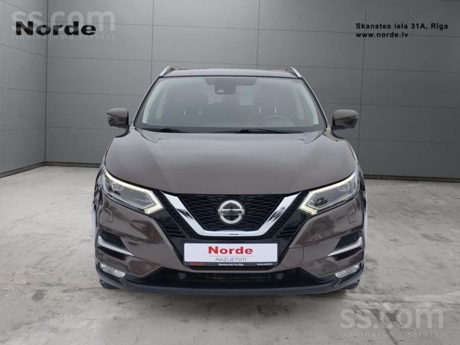 Brown Nissan Qashqai 2019 in Riga, with an engine capacity of 1.60 L and mileage of 92 thousand km for 15690 €, photo 5 on AUTOMOTO.COM.LV
