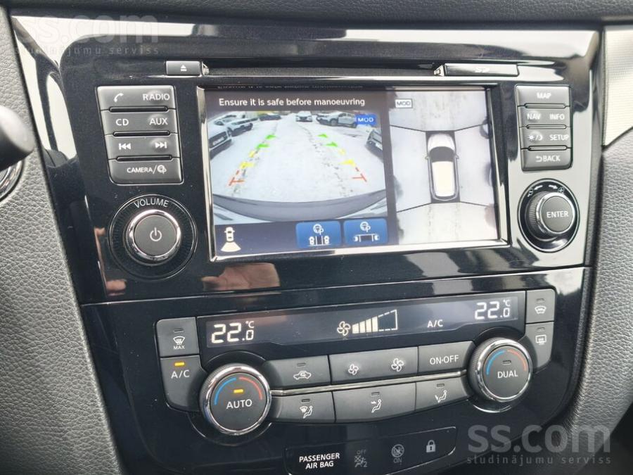 Brown Nissan Qashqai 2019 in Riga, with an engine capacity of 1.60 L and mileage of 92 thousand km for 15690 €, photo 12 on AUTOMOTO.COM.LV