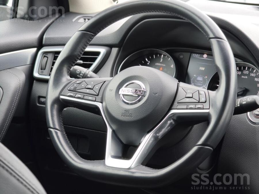 Brown Nissan Qashqai 2019 in Riga, with an engine capacity of 1.60 L and mileage of 92 thousand km for 15690 €, photo 13 on AUTOMOTO.COM.LV