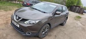 Brown Nissan Qashqai 2015 in Klaipeda, with an engine capacity of 1.46 L and mileage of 120 thousand km for 2500 €, photo  on AUTOMOTO.COM.LV
