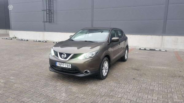 Brown Nissan Qashqai 2016 in Siauliai, with an engine capacity of 1.20 L and mileage of 161 thousand km for 8900 €, photo 11 on AUTOMOTO.COM.LV