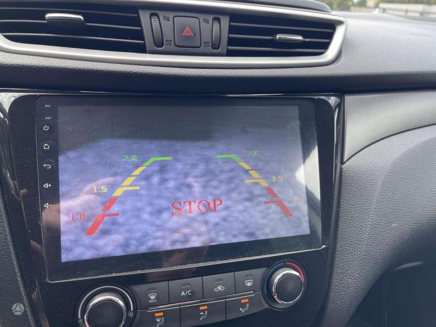 Brown Nissan Qashqai 2016 in Kaunas, with an engine capacity of 1.20 L and mileage of 190 thousand km for 7850 €, photo 12 on AUTOMOTO.COM.LV