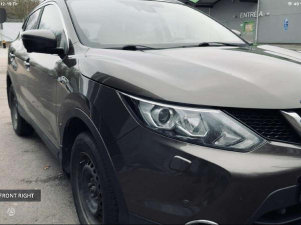 Brūns Nissan Qashqai 2016 Viļņa, ar dzinēja tilpumu 1.46 L un nobraukumu 200 tūkst. km par 8300 €, foto 3 vietnē AUTOMOTO.COM.LV