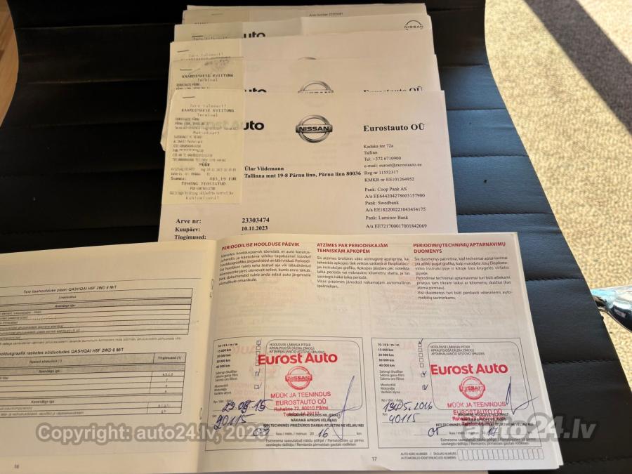 Brūns Nissan Qashqai 2015 Paide, ar dzinēja tilpumu 1.20 L un nobraukumu 215 tūkst. km par 6990 €, foto 28 vietnē AUTOMOTO.COM.LV