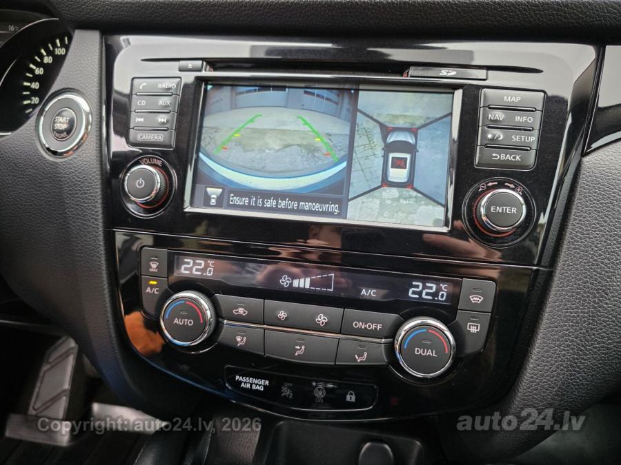 Brown Nissan Qashqai 2015 in Viljandi, with an engine capacity of 1.20 L and mileage of 168 thousand km for 7900 €, photo 12 on AUTOMOTO.COM.LV