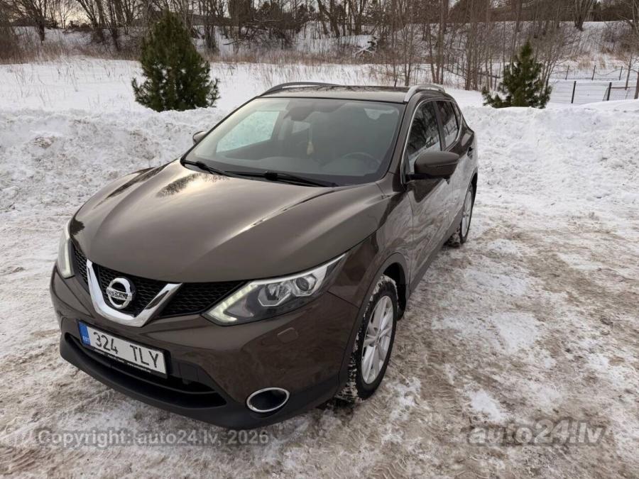 Brown Nissan Qashqai 2016 in Tallinn, with an engine capacity of 1.20 L and mileage of 176 thousand km for 8999 €, photo 3 on AUTOMOTO.COM.LV
