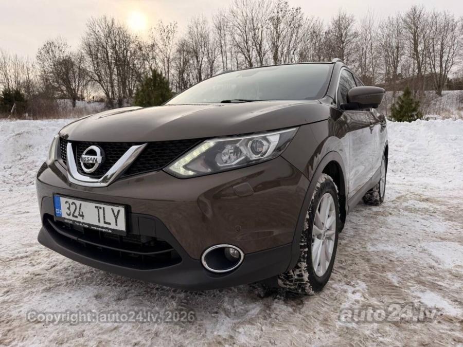 Brown Nissan Qashqai 2016 in Tallinn, with an engine capacity of 1.20 L and mileage of 176 thousand km for 8999 €, photo 4 on AUTOMOTO.COM.LV