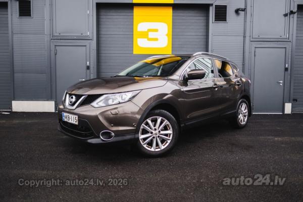 Brown Nissan Qashqai 2016 in Tallinn, with an engine capacity of 1.20 L and mileage of 183 thousand km for 8899 €, photo 1 on AUTOMOTO.COM.LV