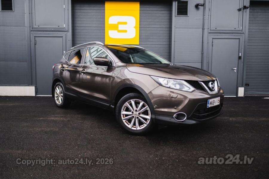 Brown Nissan Qashqai 2016 in Tallinn, with an engine capacity of 1.20 L and mileage of 183 thousand km for 8899 €, photo 2 on AUTOMOTO.COM.LV