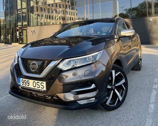Brown Nissan Qashqai 2017 in Tartu, with an engine capacity of 1.20 L and mileage of 120 thousand km for 16900 €, photo 1 on AUTOMOTO.COM.LV