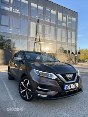 Brown Nissan Qashqai 2017 in Tartu, with an engine capacity of 1.20 L and mileage of 120 thousand km for 16900 €, photo 4 on AUTOMOTO.COM.LV