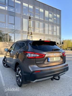 Brown Nissan Qashqai 2017 in Tartu, with an engine capacity of 1.20 L and mileage of 120 thousand km for 16900 €, photo 5 on AUTOMOTO.COM.LV