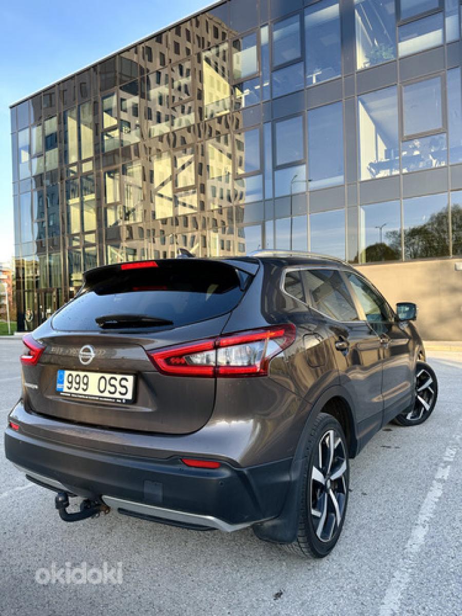 Brown Nissan Qashqai 2017 in Tartu, with an engine capacity of 1.20 L and mileage of 120 thousand km for 16900 €, photo 7 on AUTOMOTO.COM.LV