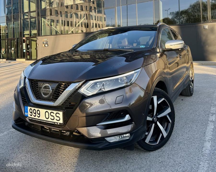 Brown Nissan Qashqai 2017 in Tartu, with an engine capacity of 1.20 L and mileage of 120 thousand km for 16900 €, photo 13 on AUTOMOTO.COM.LV