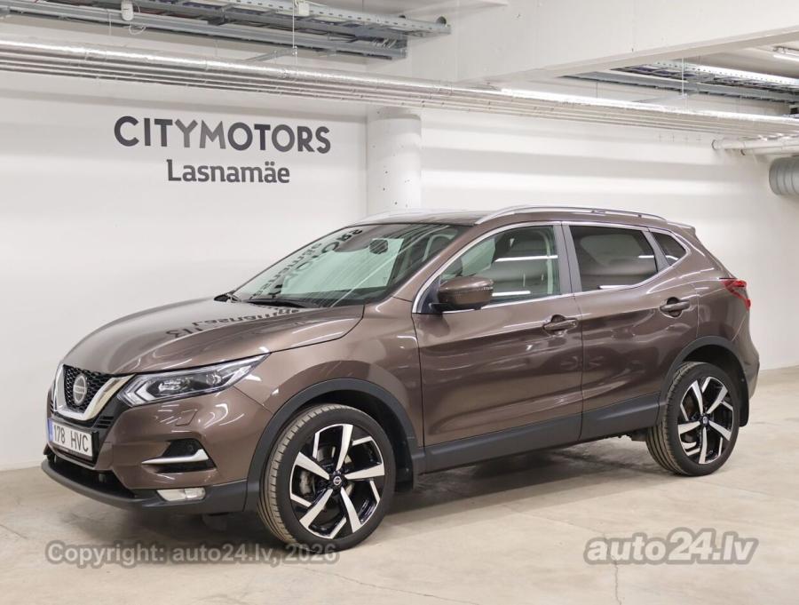 Brown Nissan Qashqai 2021 in Tallinn, with an engine capacity of 1.30 L and mileage of 23 thousand km for 18900 €, photo 1 on AUTOMOTO.COM.LV