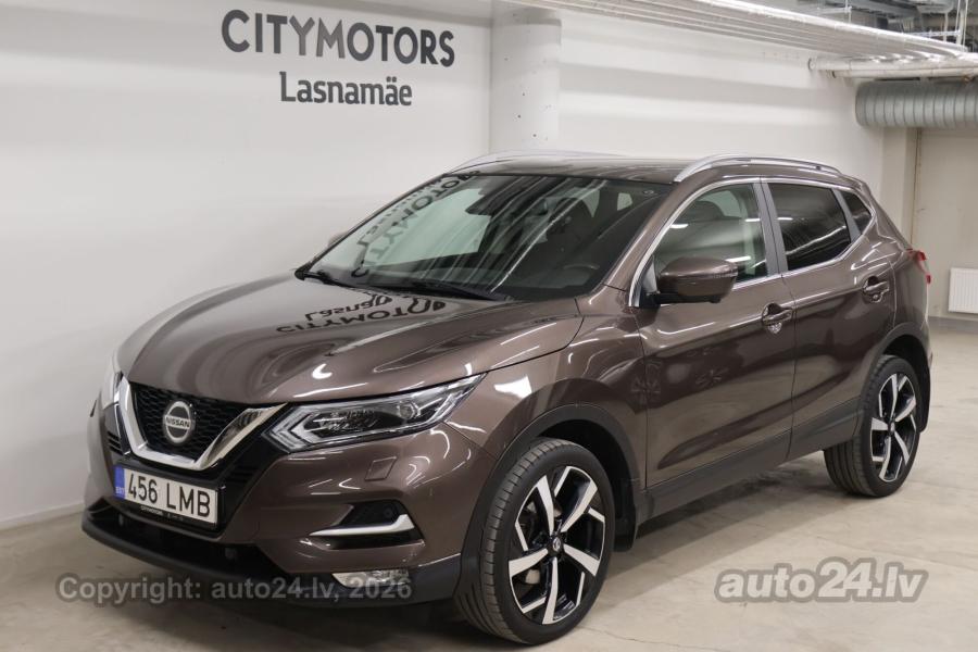 Brown Nissan Qashqai 2021 in Tallinn, with an engine capacity of 1.30 L and mileage of 74 thousand km for 18900 €, photo 1 on AUTOMOTO.COM.LV