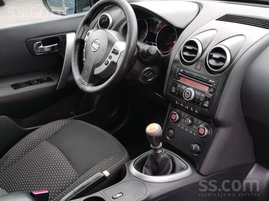 Nissan Qashqai 2007 Ogre, ar dzinēja tilpumu 1.50 L un nobraukumu 271 tūkst. km par 2500 €, foto 8 vietnē AUTOMOTO.COM.LV
