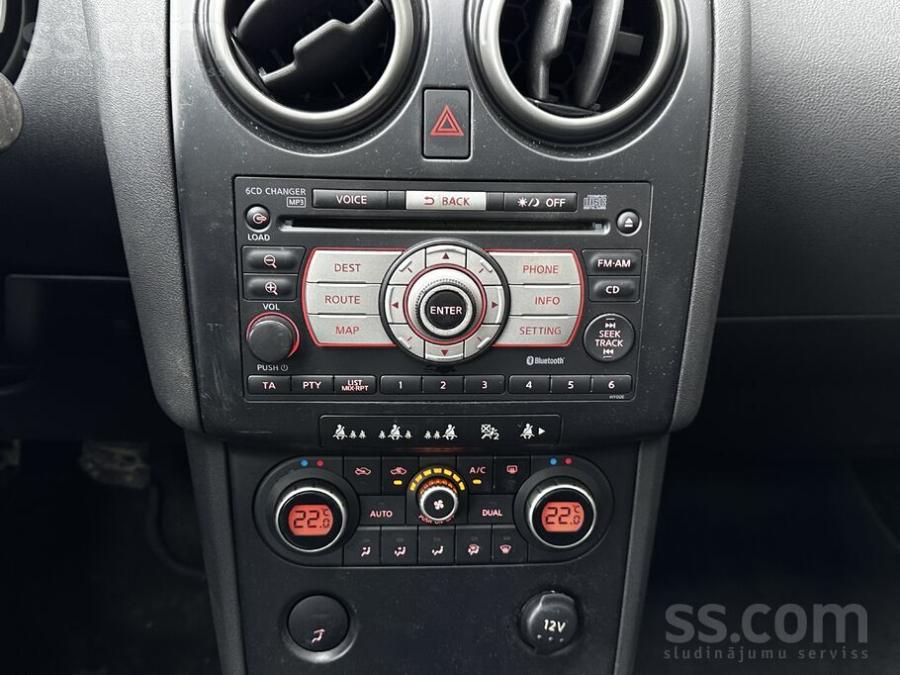 Nissan Qashqai 2008 Rīga, ar dzinēja tilpumu 2.00 L un nobraukumu 220 tūkst. km par 4800 €, foto 12 vietnē AUTOMOTO.COM.LV