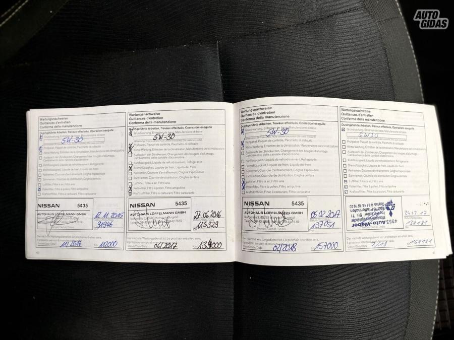 Ниссан Кашкай 2010 в Утена, объемом двигателя 2.00 л и пробегом 259 тыс. км за 5950 €, фото 37 на AUTOMOTO.COM.LV