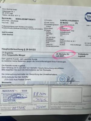 Nissan Qashqai 2012 Jēkabpils, ar dzinēja tilpumu 1.60 L un nobraukumu 216 tūkst. km par 6900 €, foto 27 vietnē AUTOMOTO.COM.LV