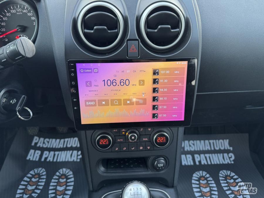 Nissan Qashqai 2012 in Kaunas, with an engine capacity of 1.60 L and mileage of 290 thousand km for 3950 €, photo 22 on AUTOMOTO.COM.LV