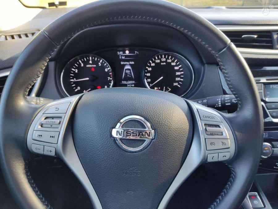 Nissan Qashqai 2015 Viļņa, ar dzinēja tilpumu 1.20 L un nobraukumu 179 tūkst. km par 7900 €, foto 14 vietnē AUTOMOTO.COM.LV