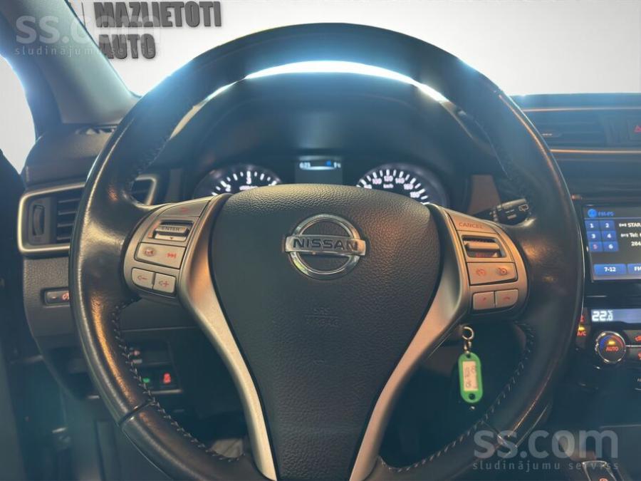 Nissan Qashqai 2017 Rīga, ar dzinēja tilpumu 1.60 L un nobraukumu 163 tūkst. km par 9290 €, foto 11 vietnē AUTOMOTO.COM.LV