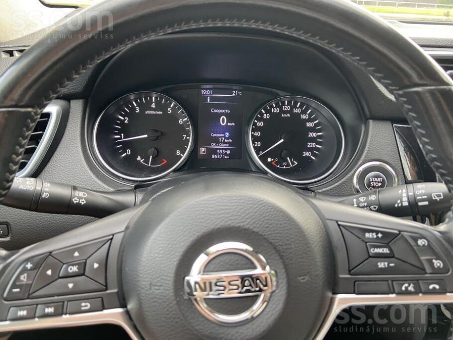 Nissan Qashqai 2018 in Rezekne, with an engine capacity of 1.20 L and mileage of 86 thousand km for 14450 €, photo 6 on AUTOMOTO.COM.LV
