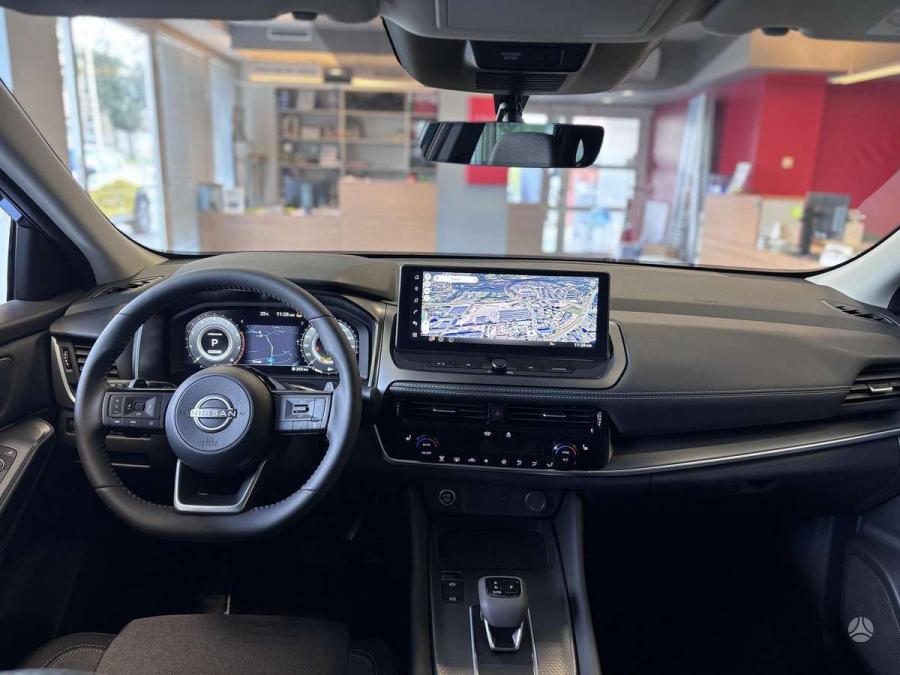 Zaļš Nissan Qashqai 2025 Viļņa, ar dzinēja tilpumu 1.33 L un nobraukumu 14 tūkst. km par 29600 €, foto 7 vietnē AUTOMOTO.COM.LV