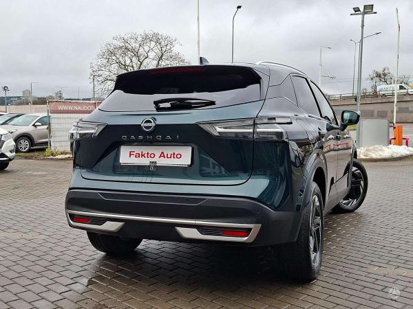 Green Nissan Qashqai 2025 in Vilnius, with an engine capacity of 1.33 L and mileage of 24 thousand km for 26450 €, photo 4 on AUTOMOTO.COM.LV