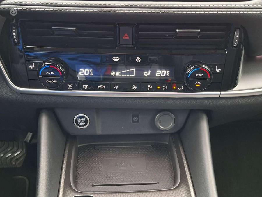 Green Nissan Qashqai 2025 in Vilnius, with an engine capacity of 1.33 L and mileage of 24 thousand km for 26450 €, photo 15 on AUTOMOTO.COM.LV