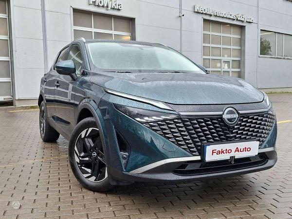 Green Nissan Qashqai 2025 in Vilnius, with an engine capacity of 1.33 L and mileage of 15 thousand km for 27250 €, photo 6 on AUTOMOTO.COM.LV