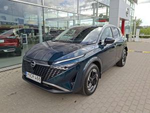 Zaļš Nissan Qashqai 2025 Viļņa, ar dzinēja tilpumu 1.33 L un nobraukumu 90 tūkst. km par 28900 €, foto  vietnē AUTOMOTO.COM.LV