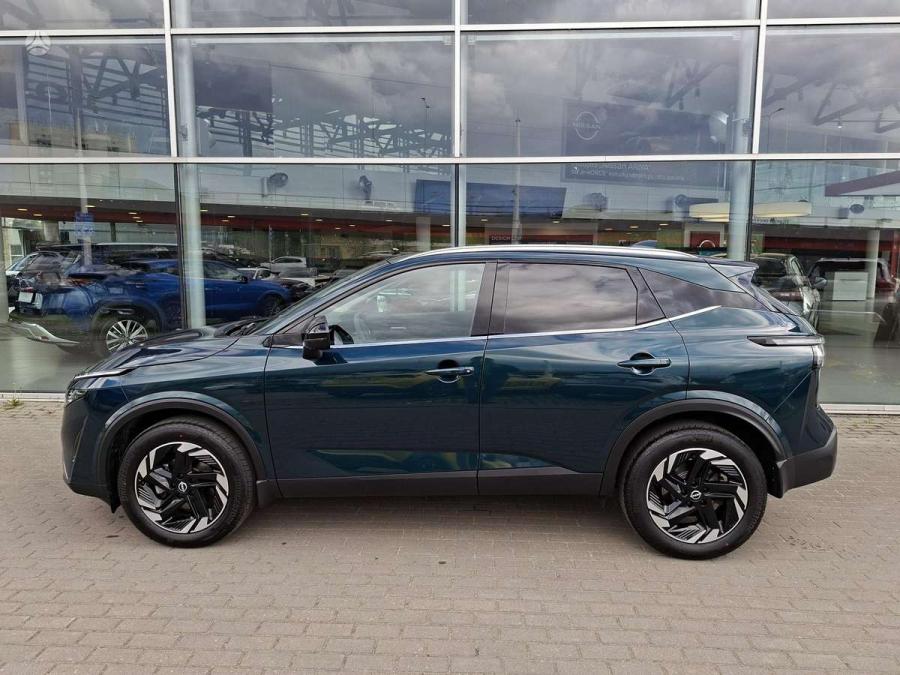 Zaļš Nissan Qashqai 2025 Viļņa, ar dzinēja tilpumu 1.33 L un nobraukumu 90 tūkst. km par 28900 €, foto 3 vietnē AUTOMOTO.COM.LV