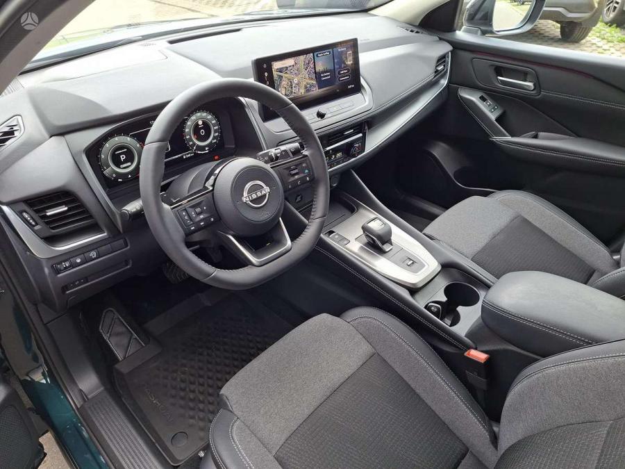 Zaļš Nissan Qashqai 2025 Viļņa, ar dzinēja tilpumu 1.33 L un nobraukumu 90 tūkst. km par 28900 €, foto 11 vietnē AUTOMOTO.COM.LV