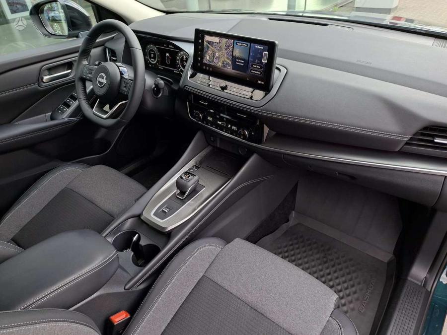 Zaļš Nissan Qashqai 2025 Viļņa, ar dzinēja tilpumu 1.33 L un nobraukumu 90 tūkst. km par 28900 €, foto 13 vietnē AUTOMOTO.COM.LV