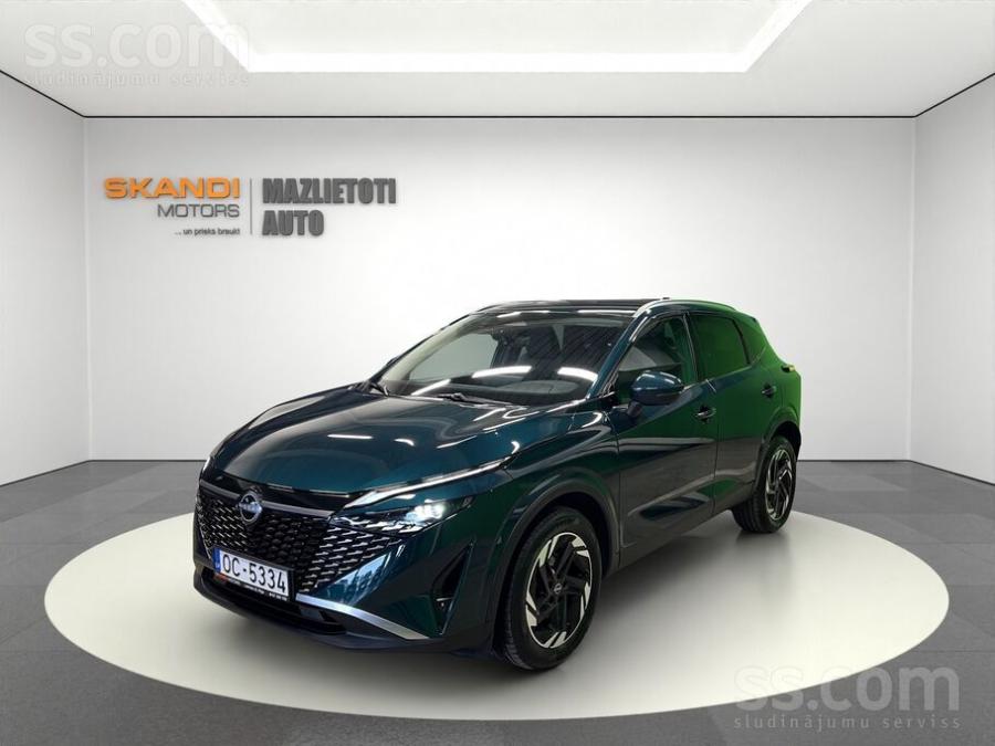 Зеленый Ниссан Кашкай 2025 в Рига, объемом двигателя 1.30 л и пробегом 35 тыс. км за 26490 €, фото 1 на AUTOMOTO.COM.LV