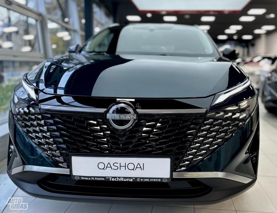 Zaļš Nissan Qashqai 2026 Klaipėda, ar dzinēja tilpumu 1.30 L un nobraukumu 5 tūkst. km par 31390 €, foto 9 vietnē AUTOMOTO.COM.LV