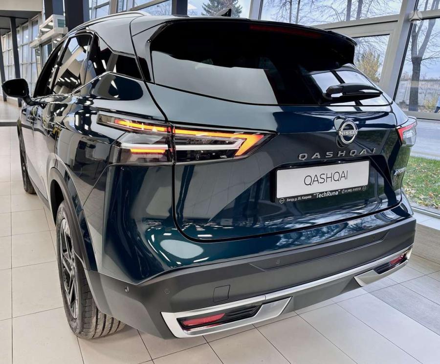Zaļš Nissan Qashqai 2026 Klaipėda, ar dzinēja tilpumu 0.00 L un nobraukumu 5 tūkst. km par 31390 €, foto 3 vietnē AUTOMOTO.COM.LV