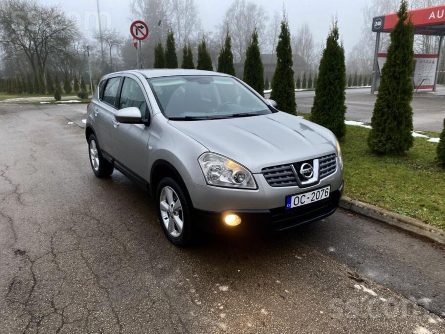 Grey Nissan Qashqai 2008 in Jekabpils, with an engine capacity of 1.50 L and mileage of 155 thousand km for 4600 €, photo 2 on AUTOMOTO.COM.LV