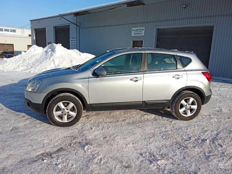 Pelēks Nissan Qashqai 2008 Alīta, ar dzinēja tilpumu 1.46 L un nobraukumu 257 tūkst. km par 3500 €, foto 6 vietnē AUTOMOTO.COM.LV
