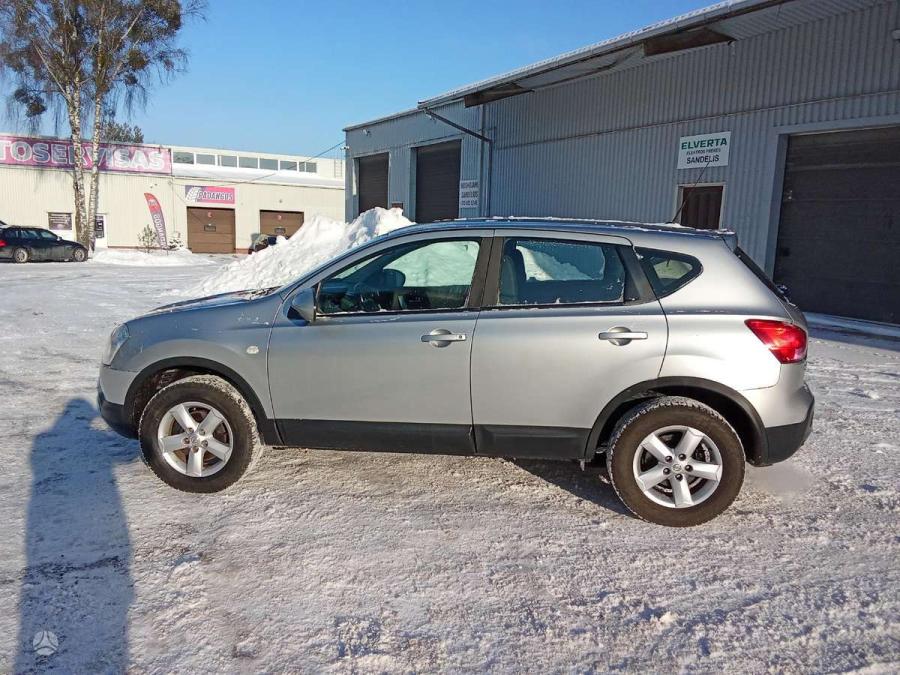 Pelēks Nissan Qashqai 2008 Alīta, ar dzinēja tilpumu 1.46 L un nobraukumu 257 tūkst. km par 3500 €, foto 7 vietnē AUTOMOTO.COM.LV