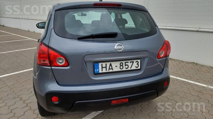 Grey Nissan Qashqai 2008 in Riga, with an engine capacity of 2.00 L and mileage of 205 thousand km for 3600 €, photo 15 on AUTOMOTO.COM.LV