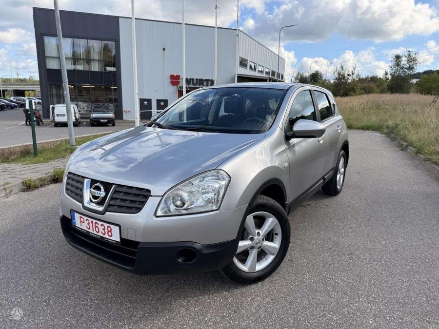 Pelēks Nissan Qashqai 2008 Viļņa, ar dzinēja tilpumu 2.00 L un nobraukumu 191 tūkst. km par 5950 €, foto 1 vietnē AUTOMOTO.COM.LV
