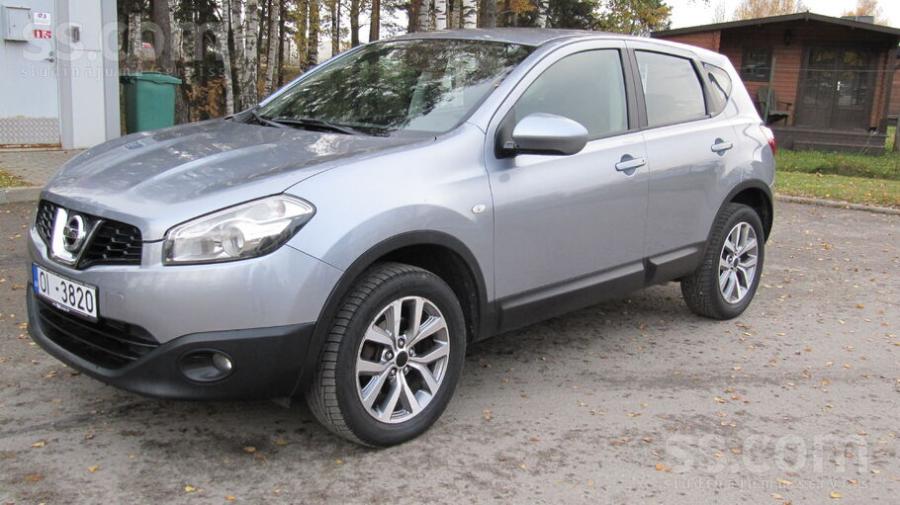 Grey Nissan Qashqai 2010 in Riga, with an engine capacity of 1.50 L and mileage of 234 thousand km for 5450 €, photo 11 on AUTOMOTO.COM.LV
