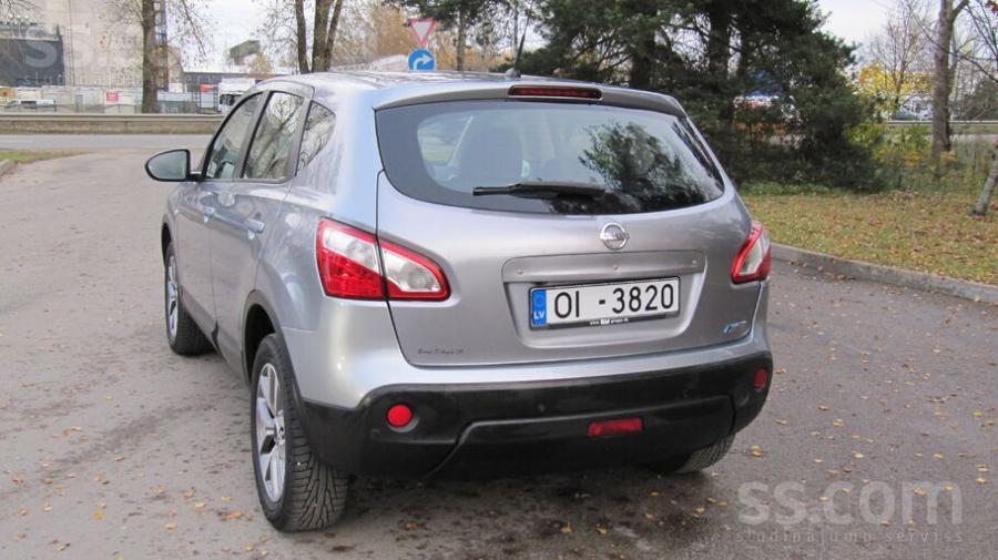 Grey Nissan Qashqai 2010 in Riga, with an engine capacity of 1.50 L and mileage of 234 thousand km for 5450 €, photo 16 on AUTOMOTO.COM.LV