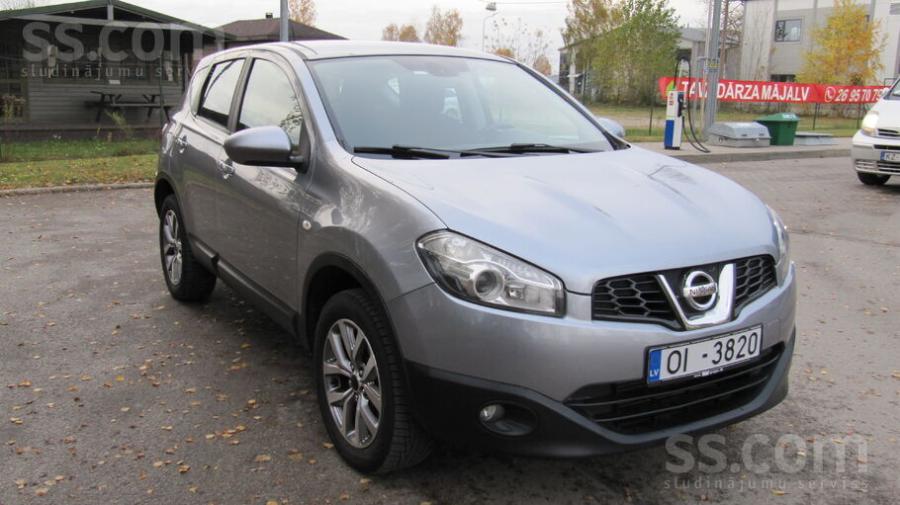 Grey Nissan Qashqai 2010 in Riga, with an engine capacity of 1.50 L and mileage of 234 thousand km for 5450 €, photo 22 on AUTOMOTO.COM.LV