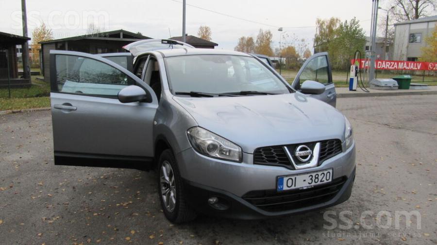 Grey Nissan Qashqai 2010 in Riga, with an engine capacity of 1.50 L and mileage of 234 thousand km for 5450 €, photo 24 on AUTOMOTO.COM.LV