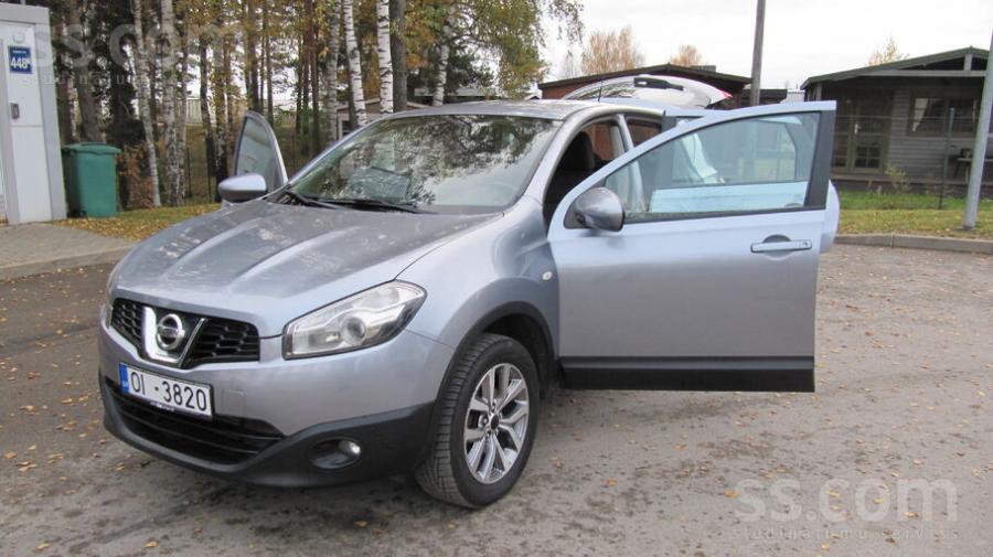 Grey Nissan Qashqai 2010 in Riga, with an engine capacity of 1.50 L and mileage of 234 thousand km for 5450 €, photo 26 on AUTOMOTO.COM.LV