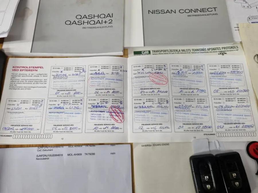 Серый Ниссан Кашкай 2010 в Екабпилс, объемом двигателя 2.00 л и пробегом 258 тыс. км за 7200 €, фото 36 на AUTOMOTO.COM.LV